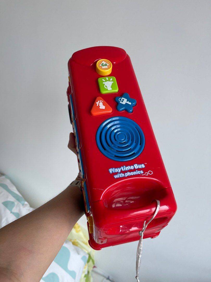 VTech Baby Playtime Bus with Phonics, Red, Hobbies & Toys, Toys & Games ...