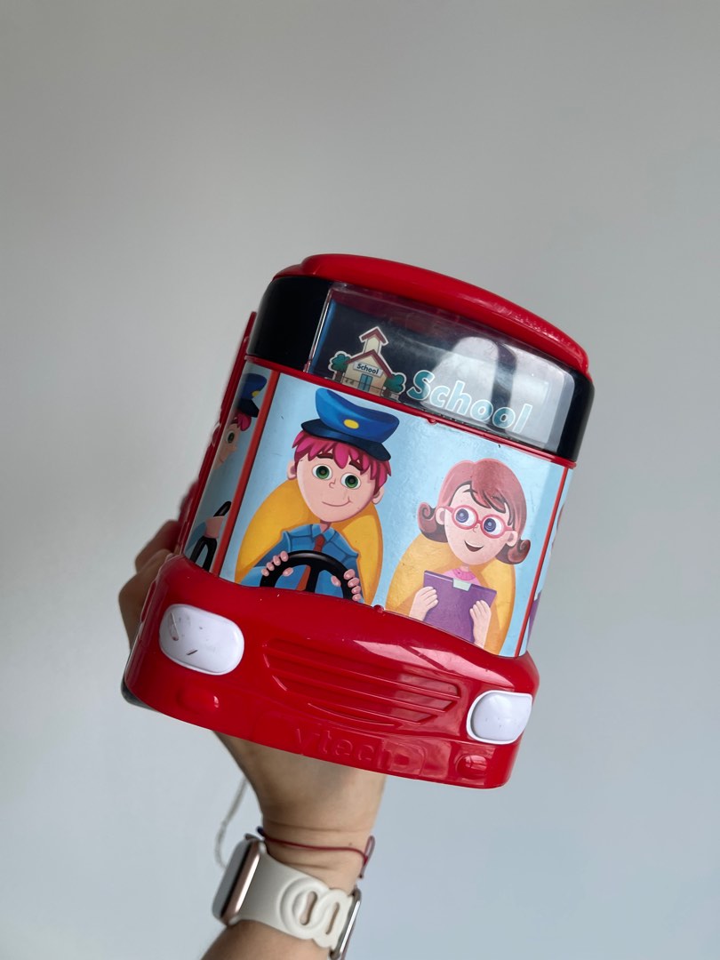 VTech Baby Playtime Bus with Phonics, Red, Hobbies & Toys, Toys & Games ...
