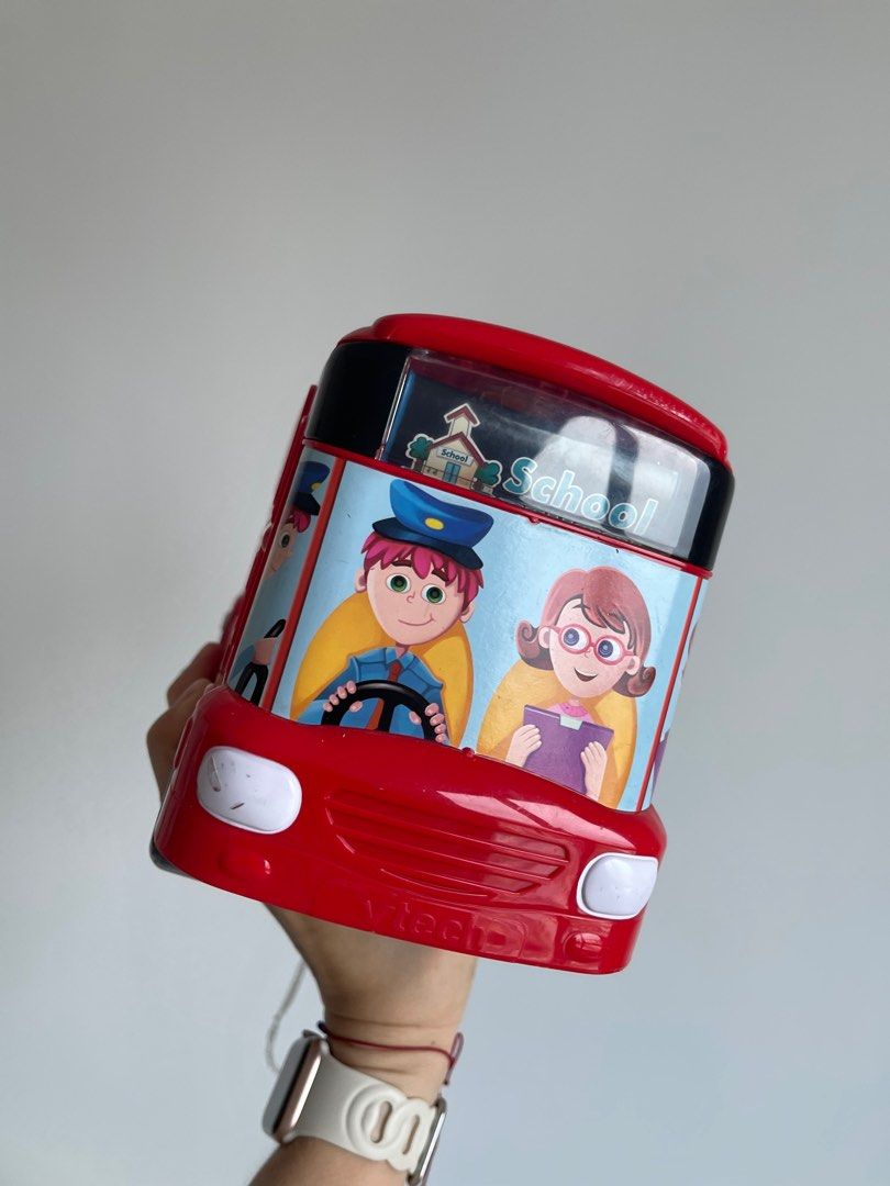 VTech Baby Playtime Bus with Phonics, Red, Hobbies & Toys, Toys & Games ...