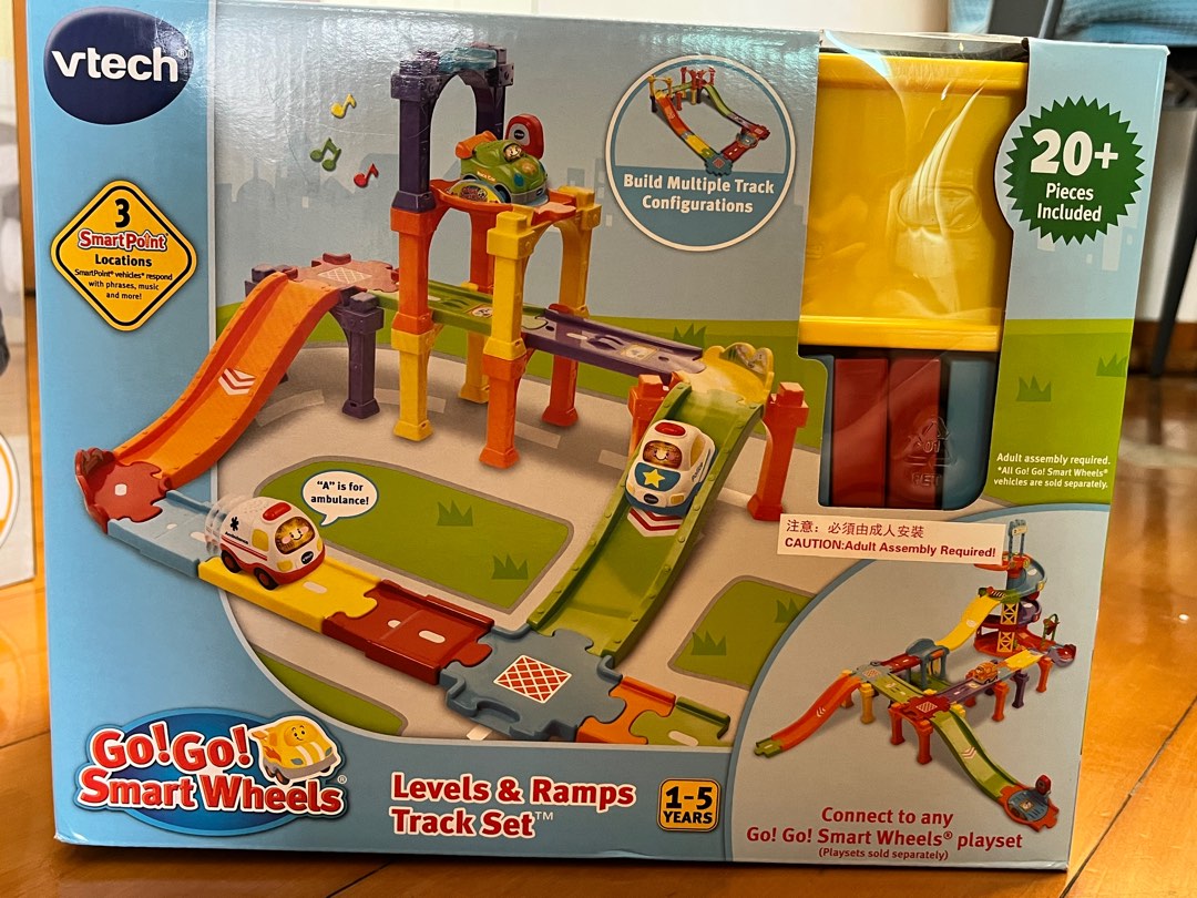 Vtech Levels & Ramps Track Set, 兒童＆孕婦用品, 嬰兒玩具 - Carousell