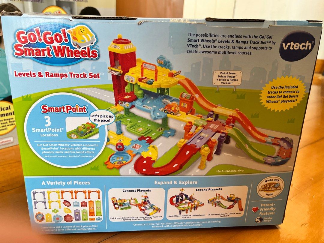 Vtech Levels & Ramps Track Set, 兒童＆孕婦用品, 嬰兒玩具 - Carousell