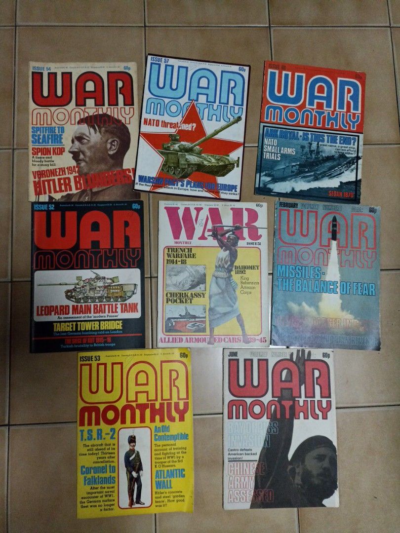War Monthly Magazines Vintage Military History, Hobbies & Toys, Books ...