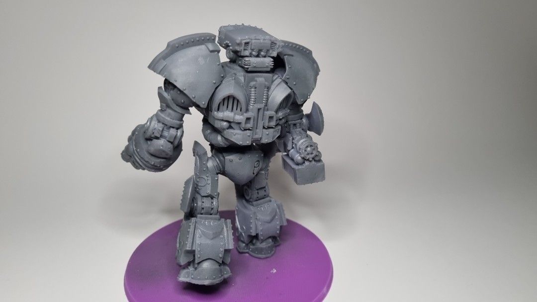 Warhammer 40k telemon dreadnought primed, Hobbies & Toys, Toys & Games ...