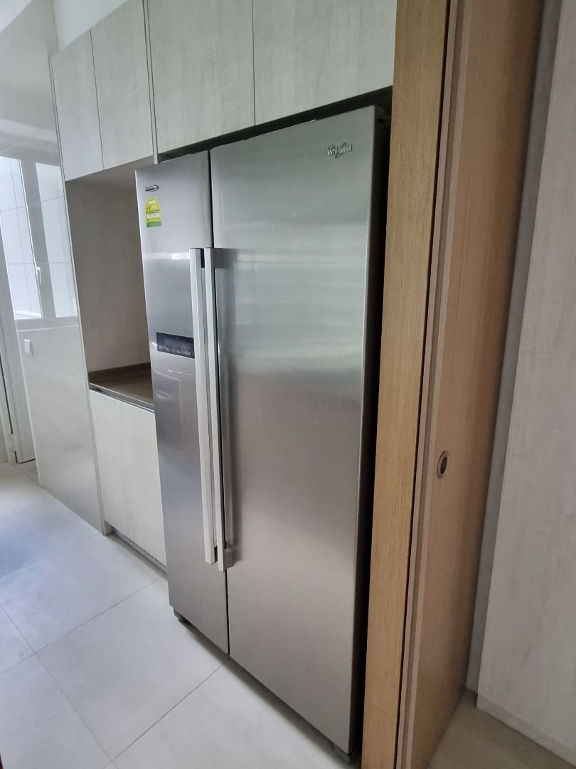 Whirlpool Fridge Inverter Plus 622L 9S22 FNI IX Double Door Side by ...
