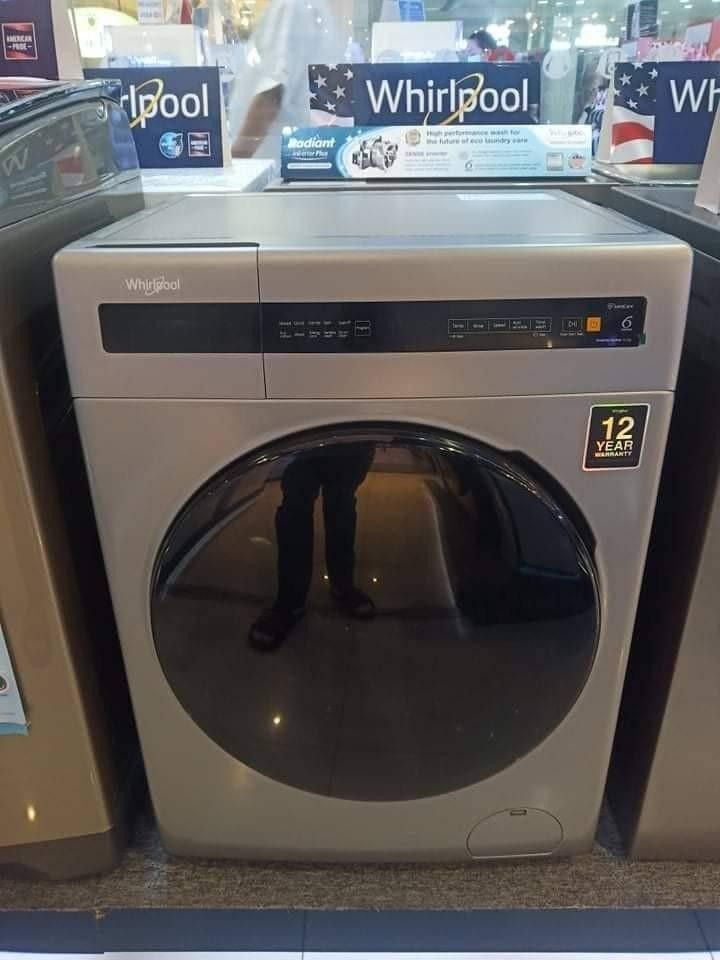 WHIRLPOOL FRONT LOAD FULLY AUTOMATIC WASHING MACHINE AND DRYER ...