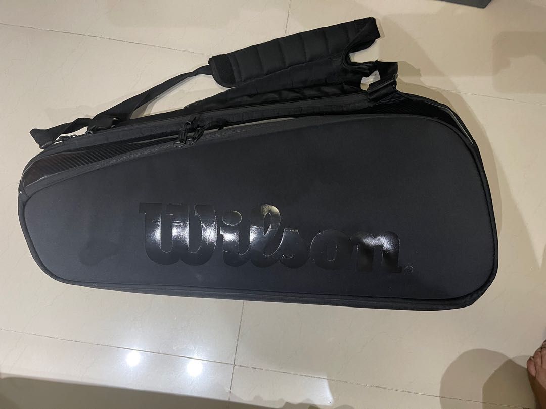 Wilson badminton squash bag, Sports Equipment, Sports & Games, Racket ...