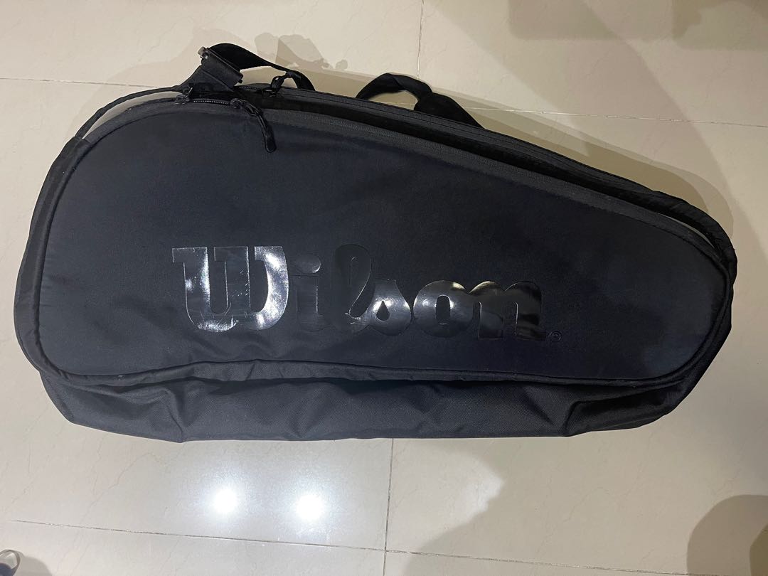 Wilson badminton squash bag, Sports Equipment, Sports & Games, Racket ...