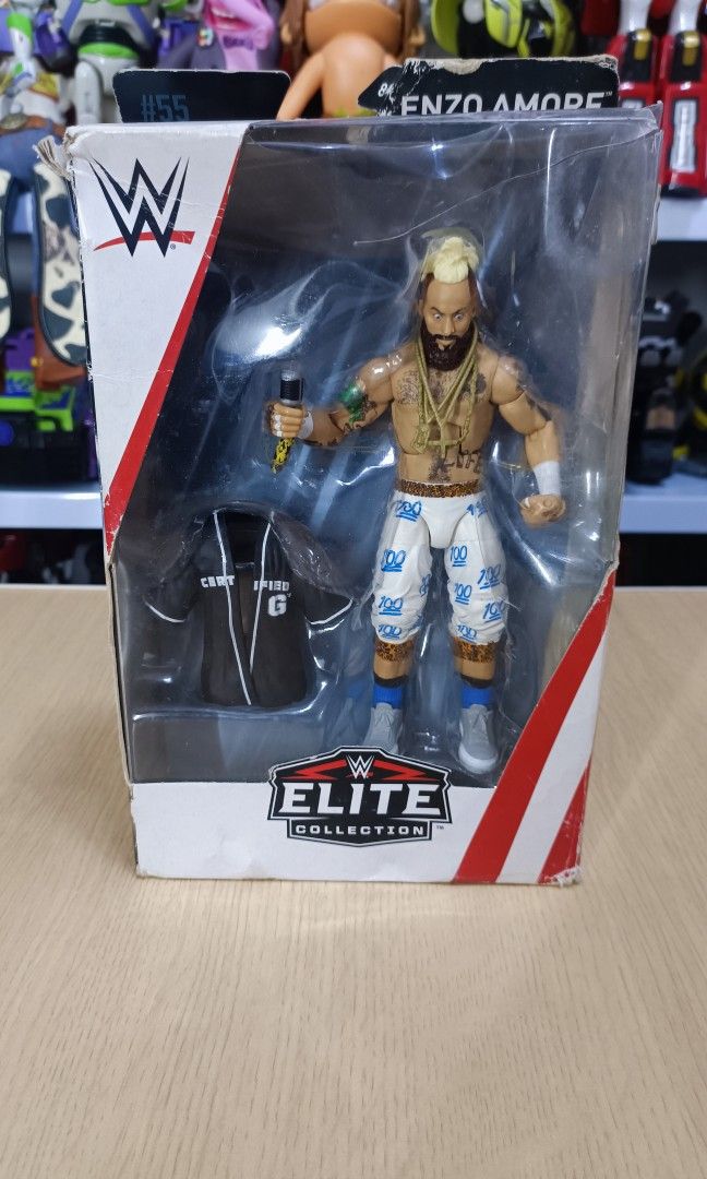 WWE Elite Collection Enzo Amore on Carousell
