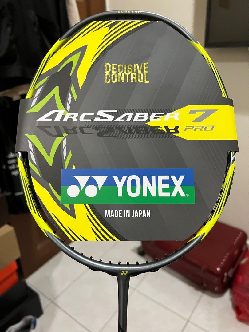 Yonex Arc Saber 7 Pro 4U G5, Sports Equipment, Sports & Games, Racket & Ball Sports on Carousell