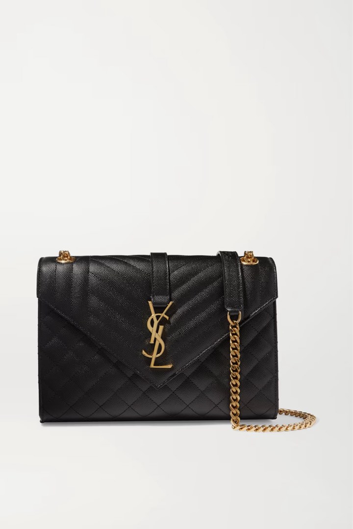 Ysl medium envelope bag, Luxury, Bags & Wallets on Carousell