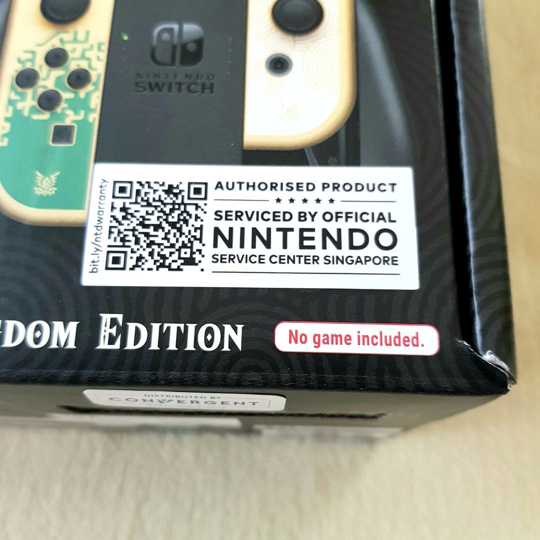 Zelda Edition Nintendo Switch OLED Console Local Set Legend of Zelda ...