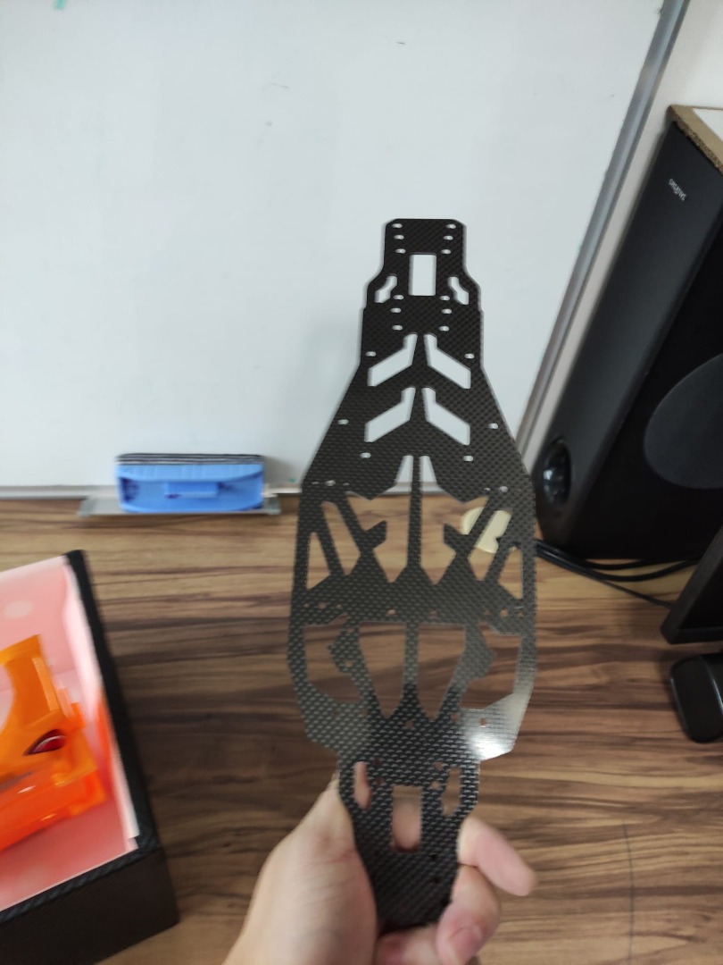 1/10 scale RC Drift Carbon fiber chassis, Hobbies & Toys, Toys & Games ...