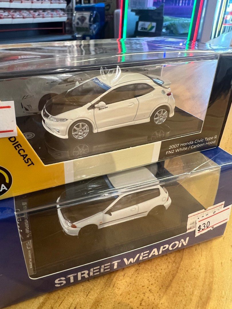 1/64 Honda Spoon Civic FN2 & EG6, Hobbies & Toys, Toys & Games on Carousell