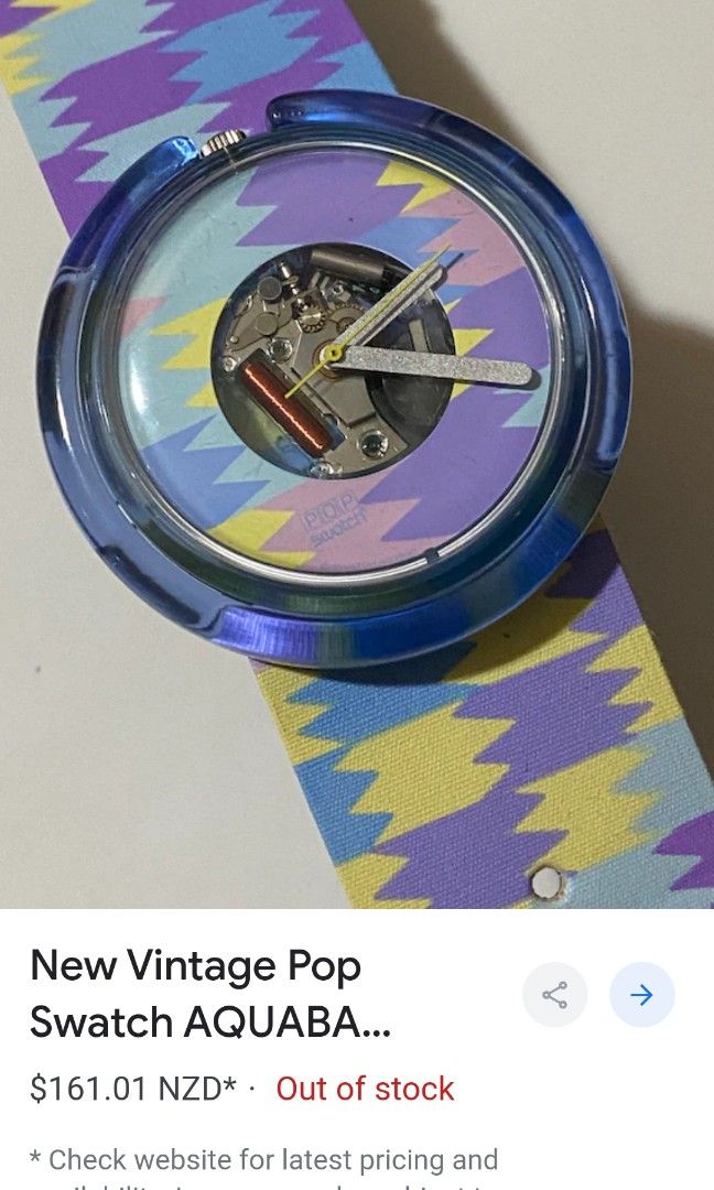 1991 Skeleton , Rare Hipster Funky Pop Swatch Watch 90s, Women's ...