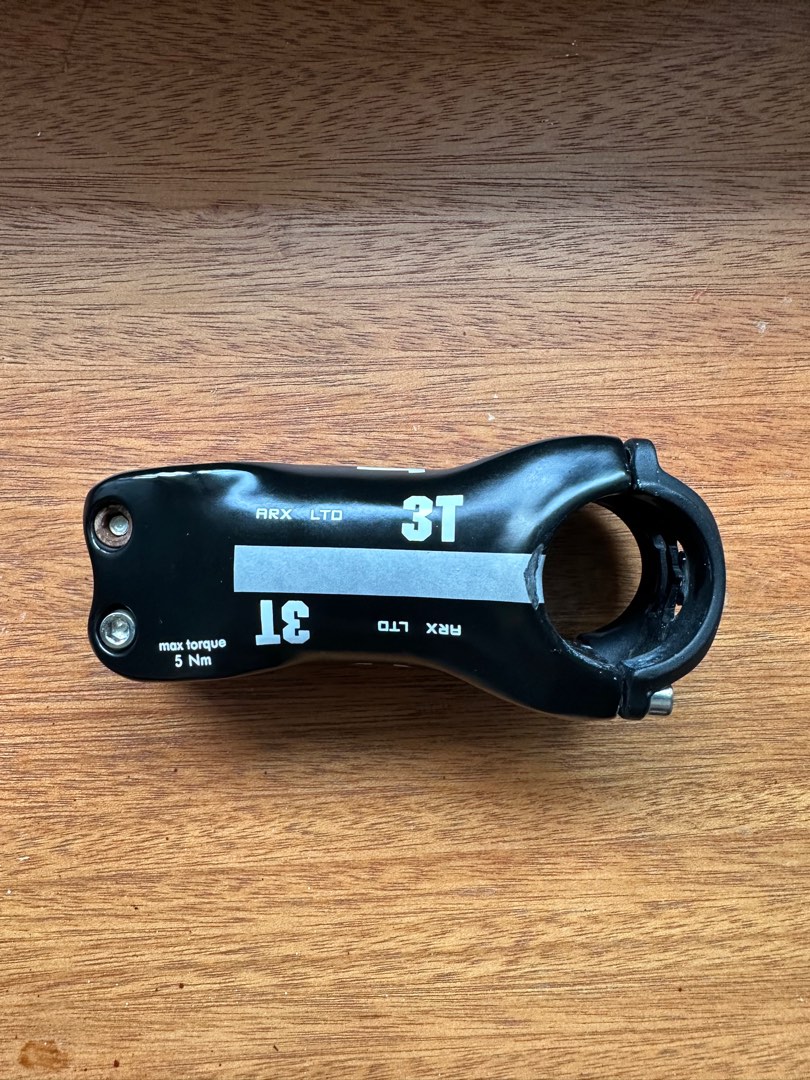 3T ARX LTD CARBON STEM 80mm on Carousell