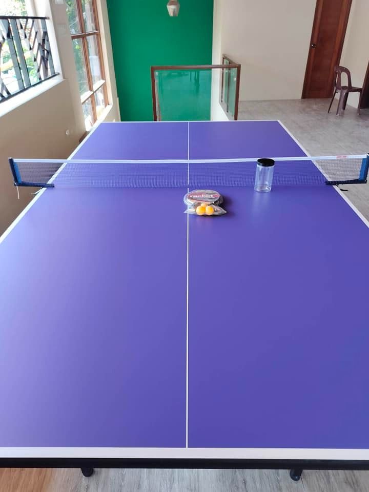 5X9FT TABLE TENNIS / STANDARD SIZE WITH WHEELS, Sports Equipment, Other ...