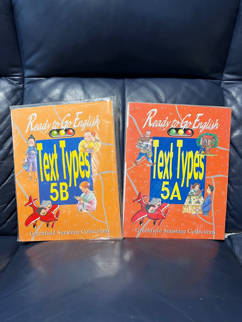 小學英文補充練習 Ready to Go English - Text Types 5A5B 小五英文寫作補充, 興趣及遊戲, 書本 & 文具 ...