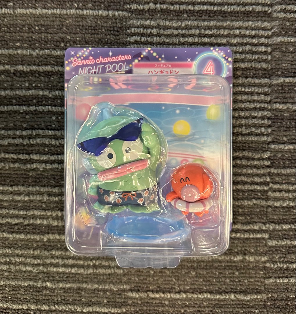 一番賞 Sanrio 水怪 Hangyodon Night Pool 4號 Figure 全新 日版, 興趣及遊戲, 玩具 & 遊戲類 ...
