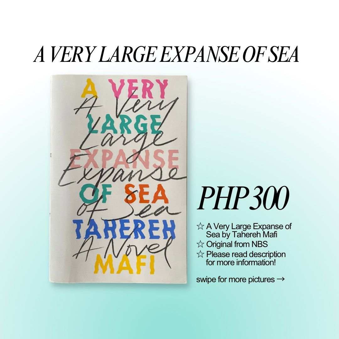 A Very Large Expanse of Sea by Tahereh Mafi, Hobbies & Toys, Books & Magazines, Fiction & Non ...