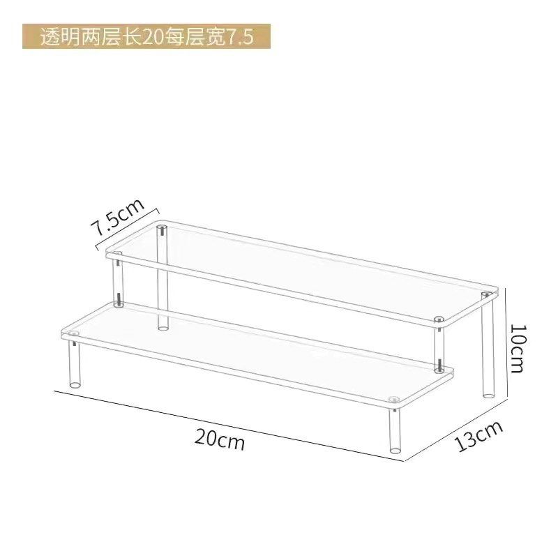 Acrylic detachable step rack 2layer & 3layer , Women's Fashion, Jewelry ...