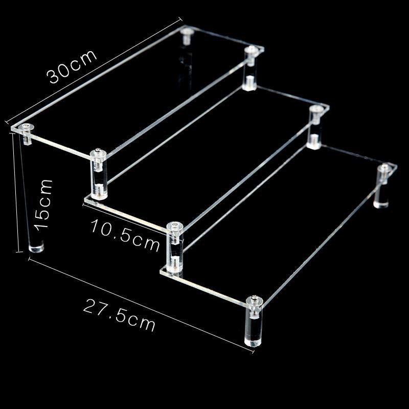 Acrylic detachable step rack 2layer & 3layer , Women's Fashion, Jewelry ...