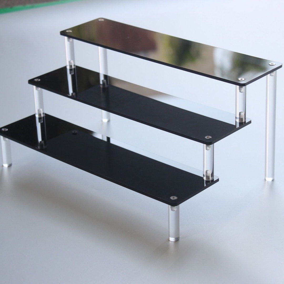 Acrylic detachable step rack 3 layer, Women's Fashion, Jewelry ...
