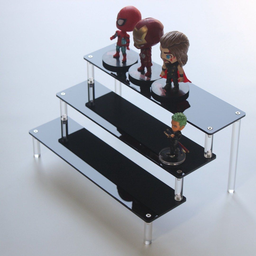 Acrylic detachable step rack 3 layer, Women's Fashion, Jewelry ...