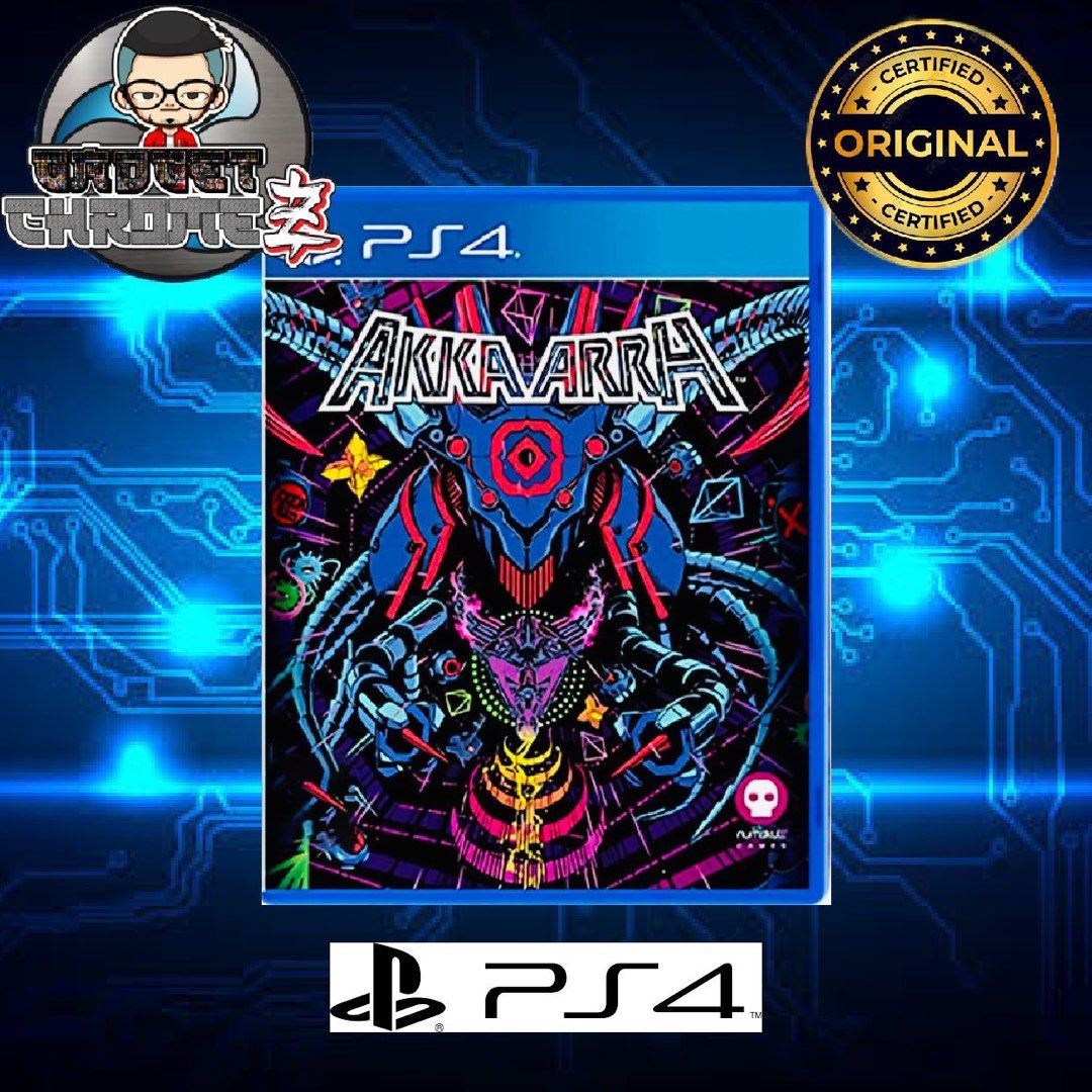 Akka Arrh Special Edition | PS4 Game | BRANDNEW, Video Gaming, Video Games, PlayStation on Carousell