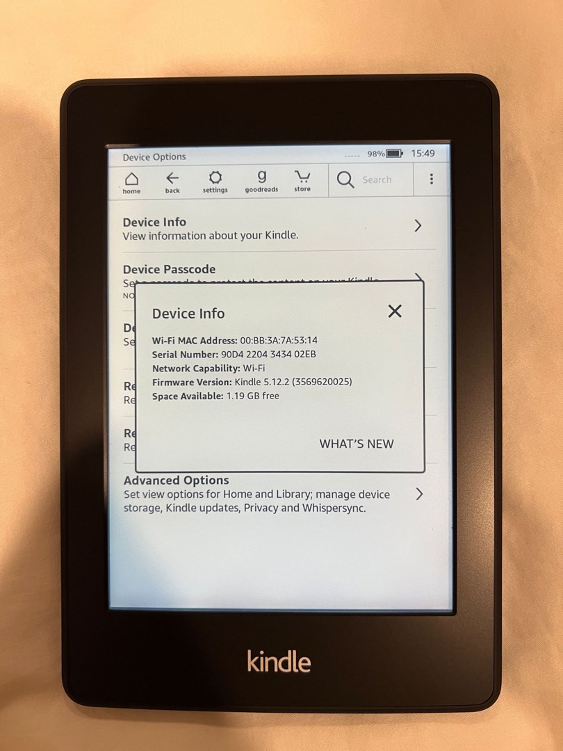 Amazon Kindle Paperwhite 2, Mobile Phones & Gadgets, E-Readers on Carousell