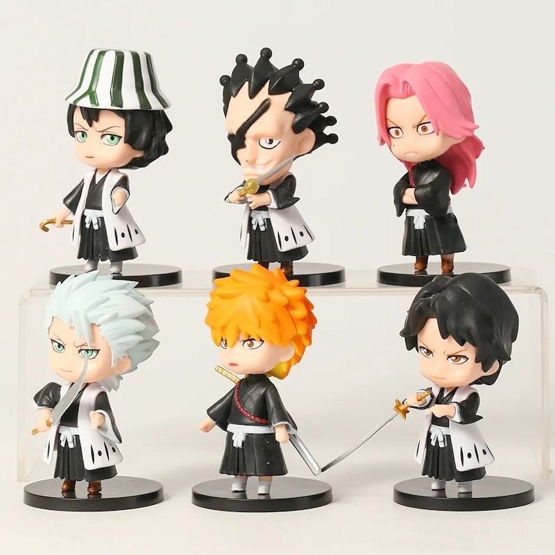 Anime BLEACH Zaraki Kenpachi Hitsugaya Toushirou Urahara Kisuke Aizen ...