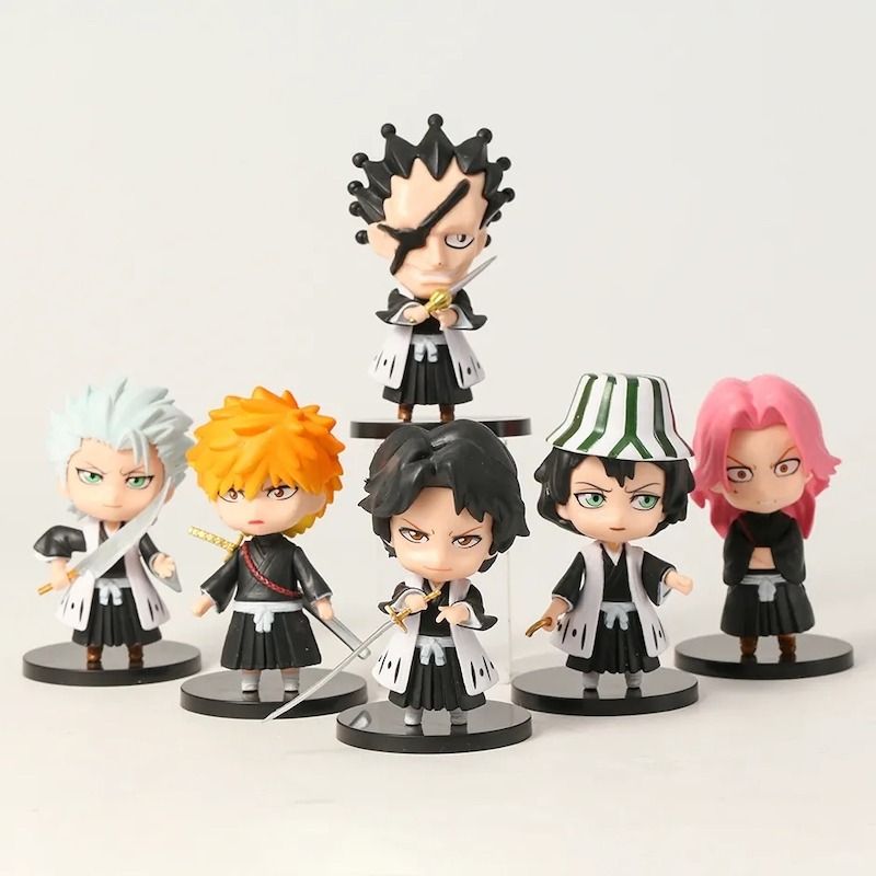 Anime BLEACH Zaraki Kenpachi Hitsugaya Toushirou Urahara Kisuke Aizen ...