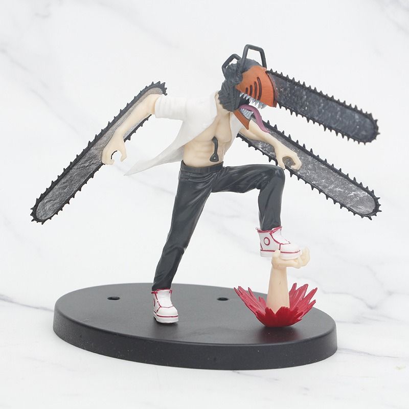 Anime Chainsaw Man Denji Action Figure 14cm Pvc Vibration Stars ...
