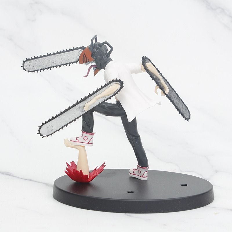 Anime Chainsaw Man Denji Action Figure 14cm Pvc Vibration Stars ...