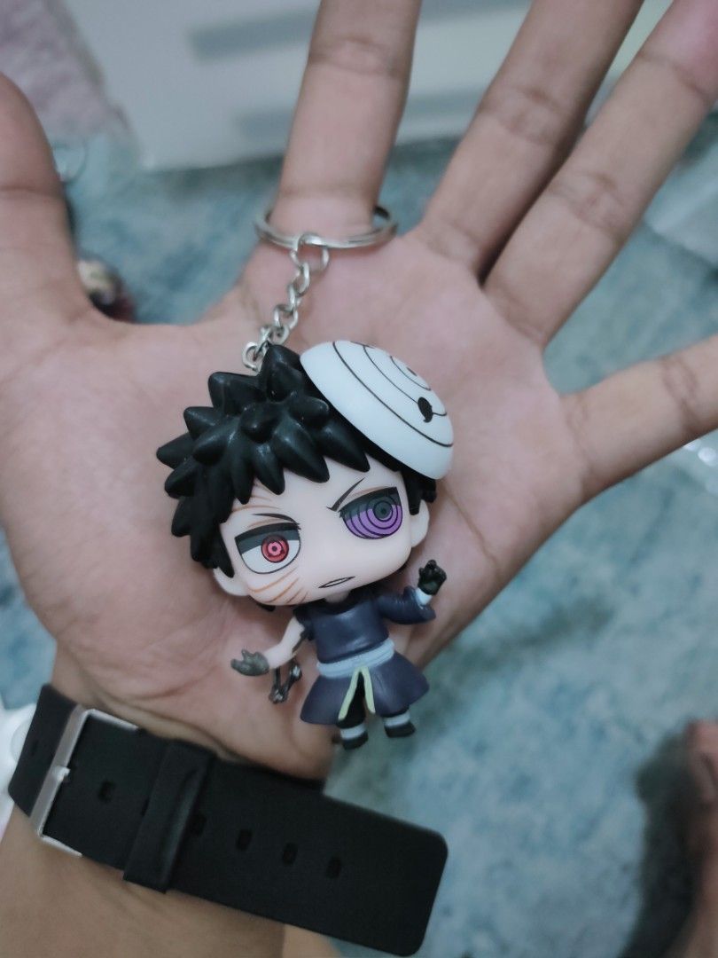 Anime Naruto keychain Sakura,Itachi & obito, Hobbies & Toys, Toys ...