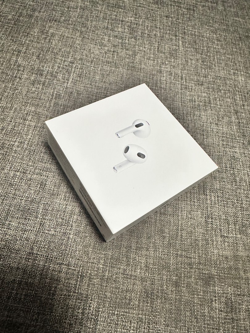 Apple Airpods 3rd Gen box, Audio, Earphones on Carousell