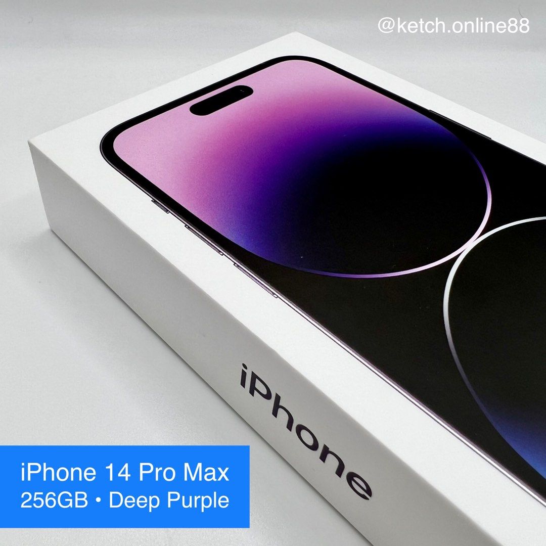 APPLE iPhone 14 Pro Max, Deep Purple, 256GB, Mobile Phones & Gadgets, Mobile Phones, iPhone ...