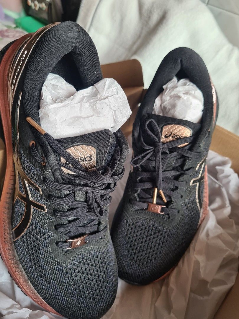 Ascis Gel Kayano 27 platinum women, Women's Fashion, Footwear, Sneakers ...