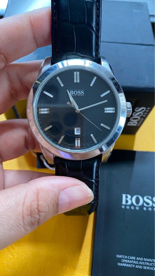 Authentic jam tangan hugo boss watch original preloved , order & detail ...