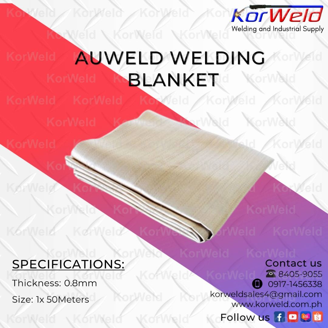 Auweld Welding Blanket, Commercial & Industrial, Construction ...