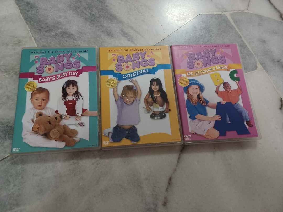 Baby Songs 3 DVD Box Set, Hobbies & Toys, Music & Media, CDs & DVDs on ...