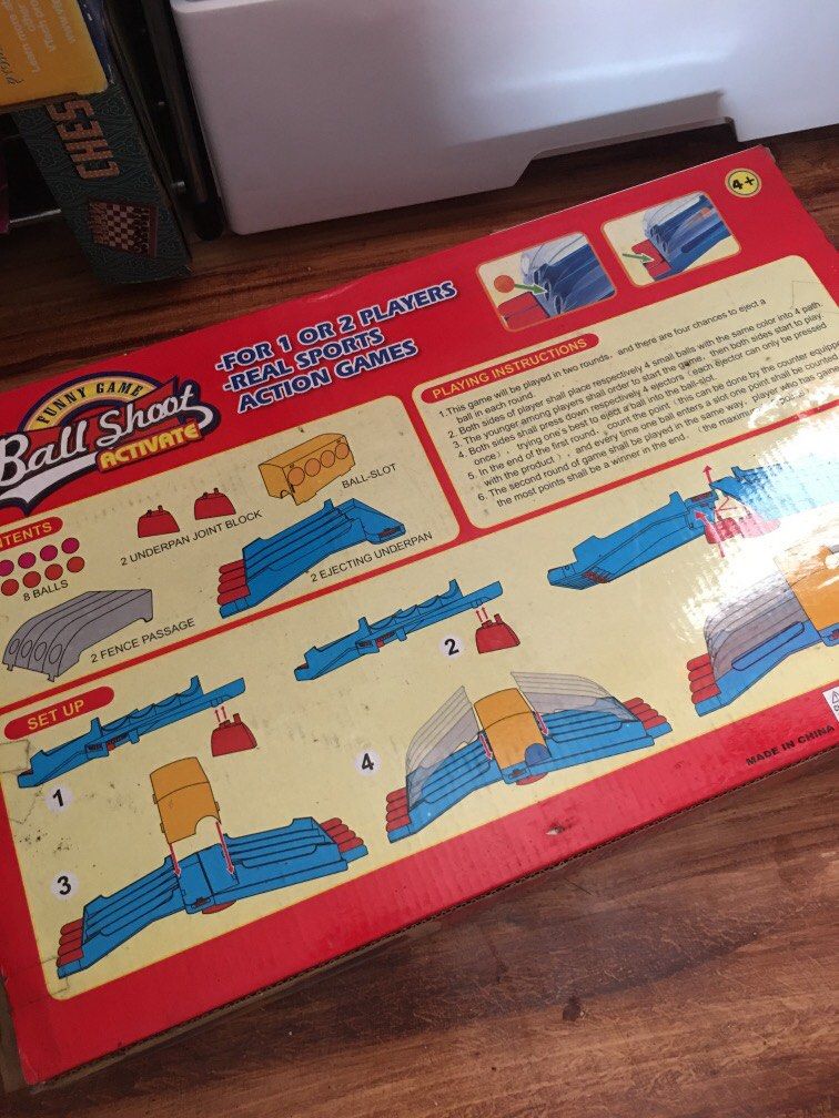 Ball shoot game, Hobbies & Toys, Toys & Games on Carousell