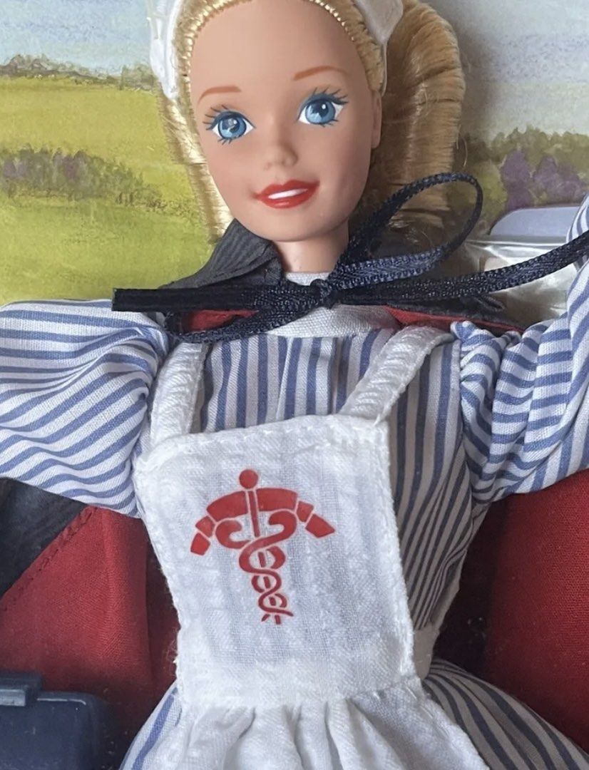 BARBIE CIVIL WAR NURSE BARBIE AMERICAN STORIES COLLECTION # 14612 on ...