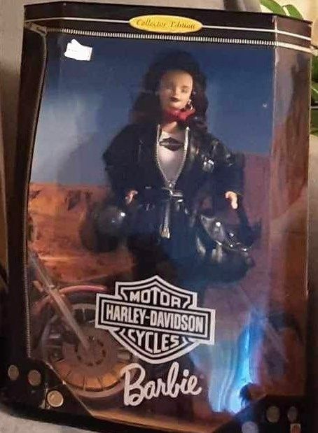 Barbie Harley Davidson Doll 1998 Biker Girl Collector Edition on Carousell