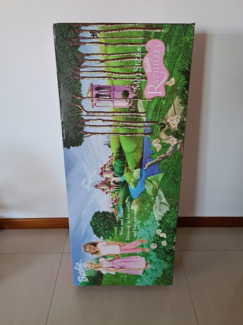 Mattel My Size Doll Barbie as Rapunzel, Hobbies & Toys, Toys & Games on ...