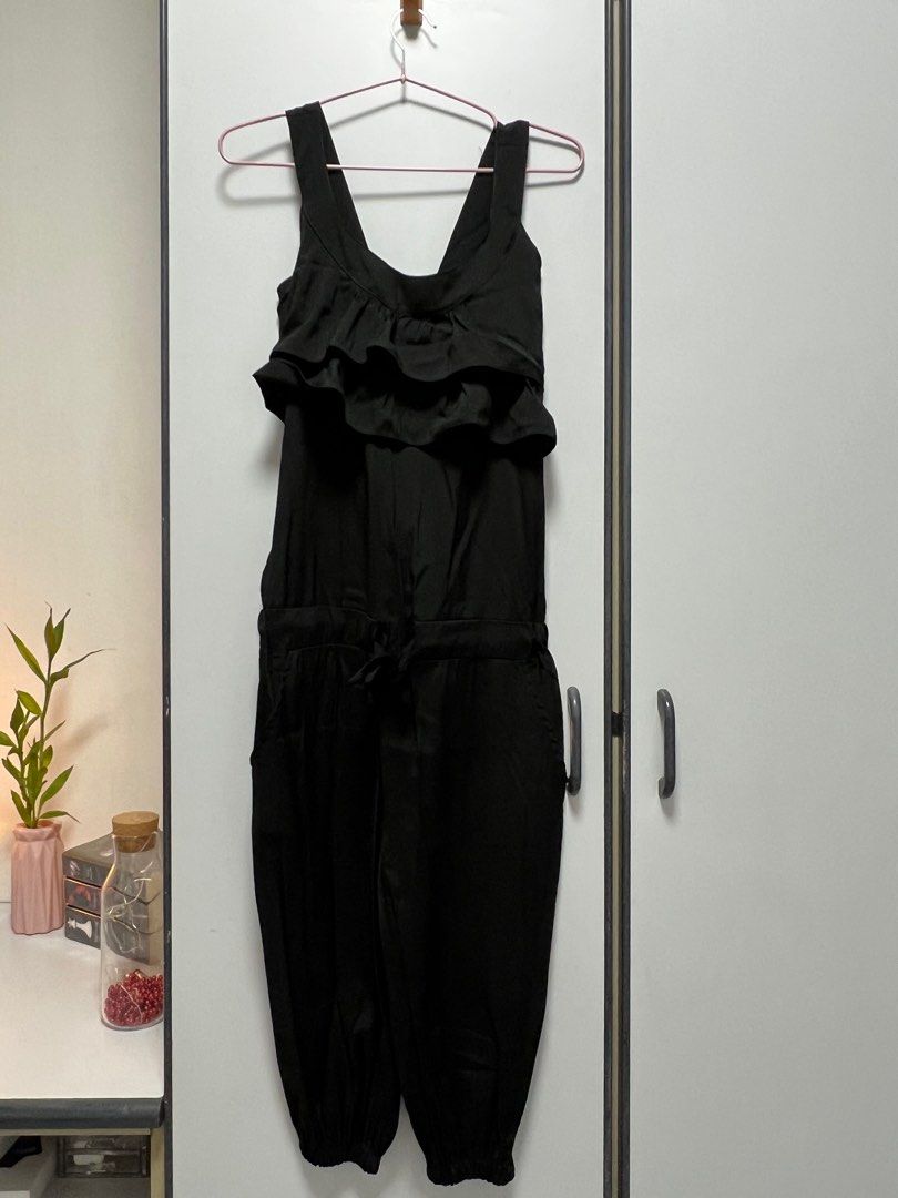 Black Jumpsuit, Women's Fashion, Dresses & Sets, Jumpsuits on Carousell