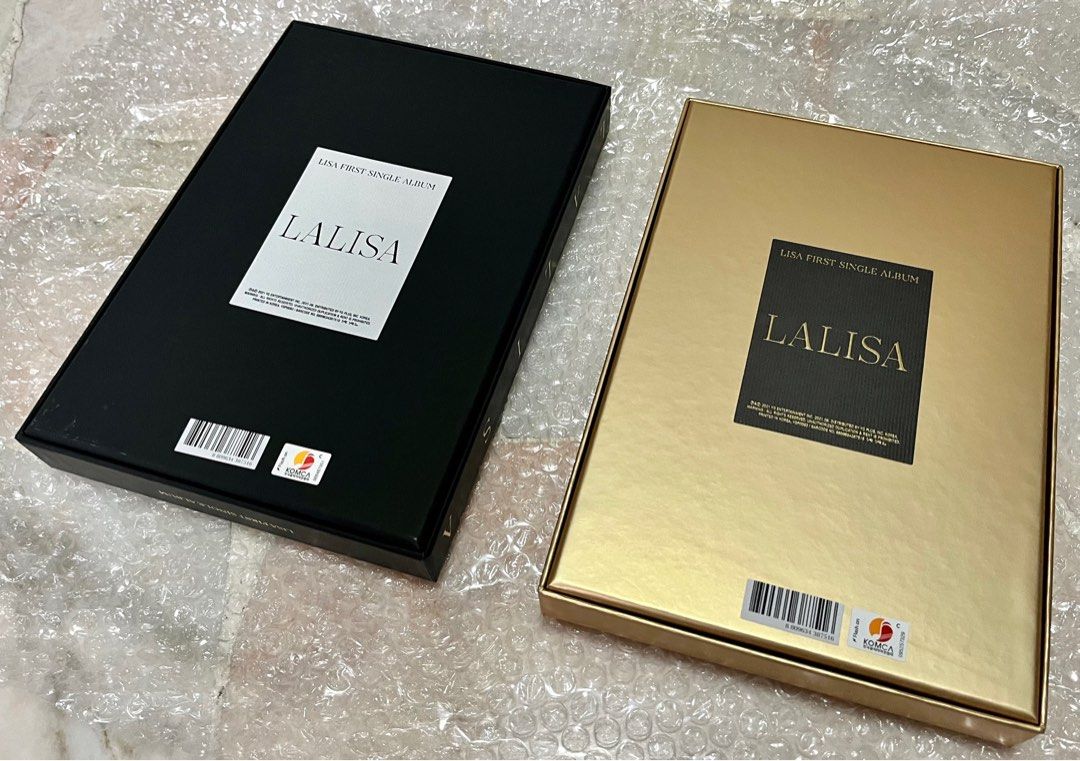 Blackpink LISA LALISA Album (BLACK ONLY), Hobbies & Toys, Memorabilia ...