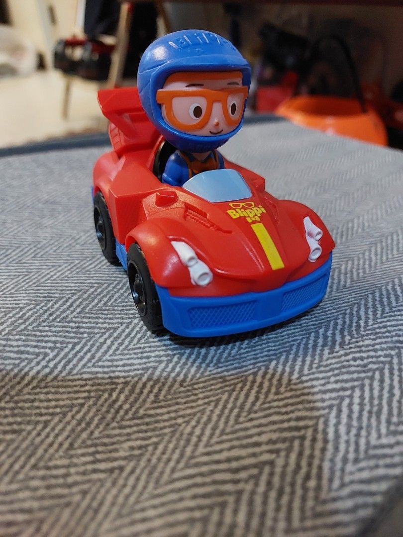 Blippi race car on Carousell