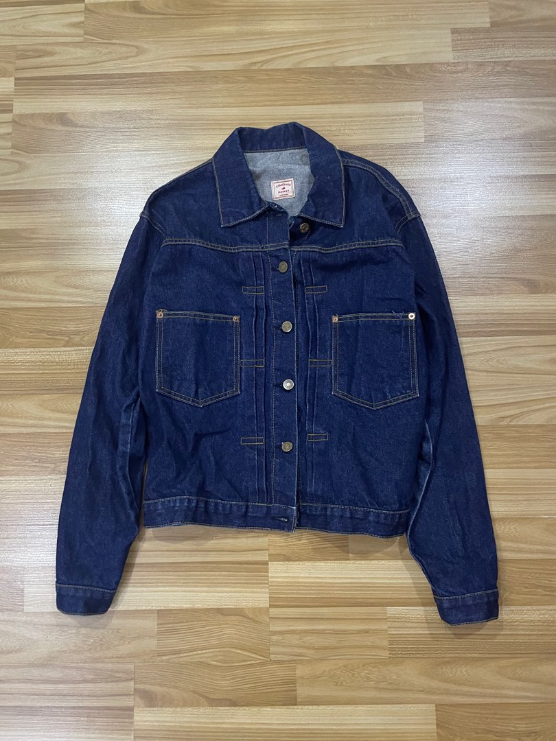 Boxy Denim Jacket, Men's Fashion, Coats, Jackets and Outerwear on Carousell