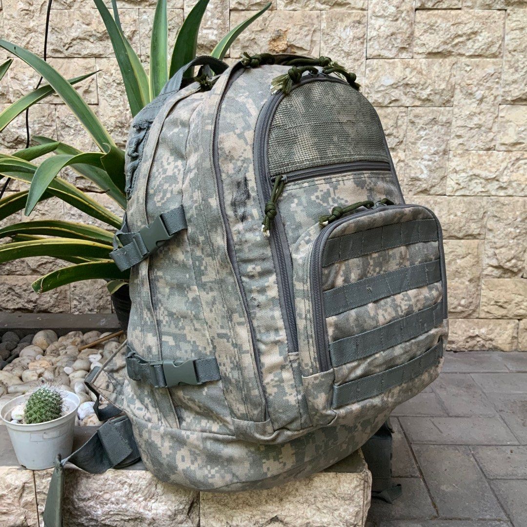 BUGOUT GEAR S.O.C 3DAY PASS PACK TACTICAL BACKPACK ACU PATTERN MILITARY ...