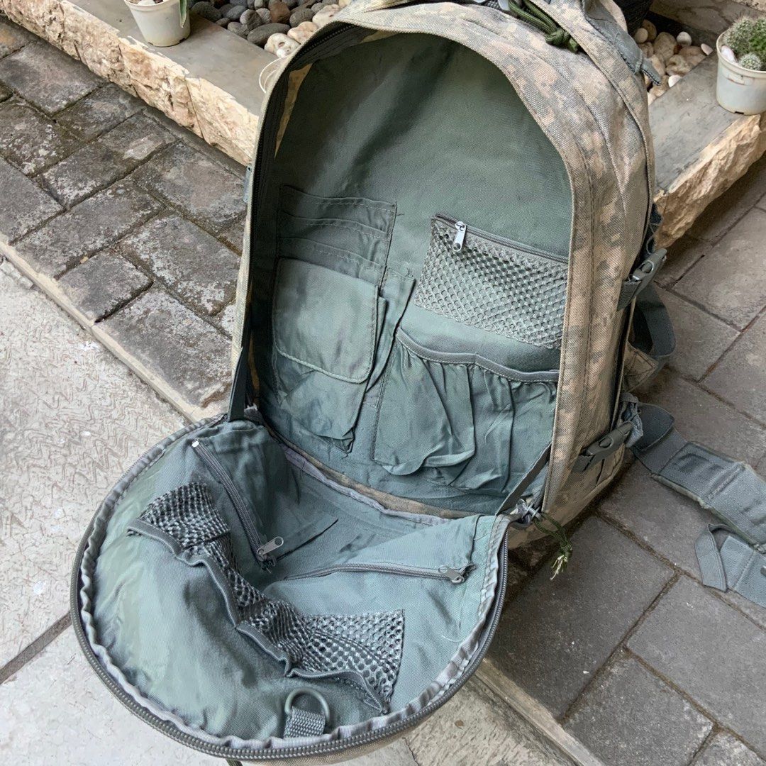 BUGOUT GEAR S.O.C 3DAY PASS PACK TACTICAL BACKPACK ACU PATTERN MILITARY ...